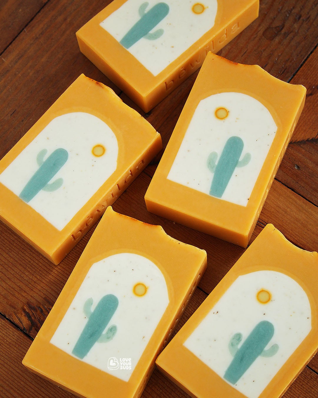 Cactus Makes Perfect artisan soap | bewilda by Love Your Suds